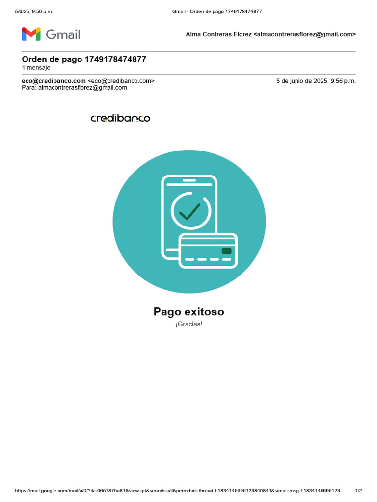 Confirmación de Pago Exitoso 35,300 COP | PDF