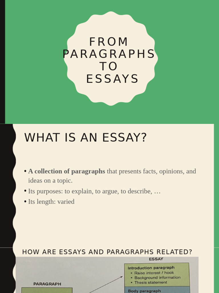 From Paragraphs to Essays: A Guide | PDF | Essays | Multilingualism