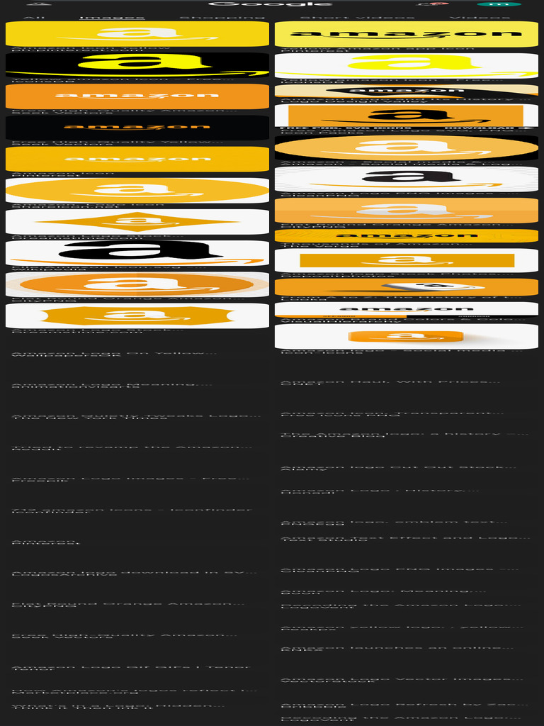 Yellow Amazon Icon Overview | PDF | Logos | Graphic Design