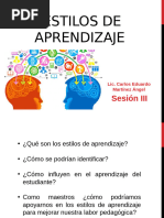 Ritmos y Estilos de Aprendizaje | PDF | Aprendizaje | Evaluación