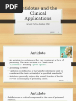 HAAD Antidote List | PDF | Drugs | Pharmacology