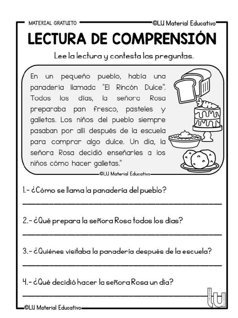 Lecturas para Trabajar La Comprensión y Fluidez Lectora | PDF
