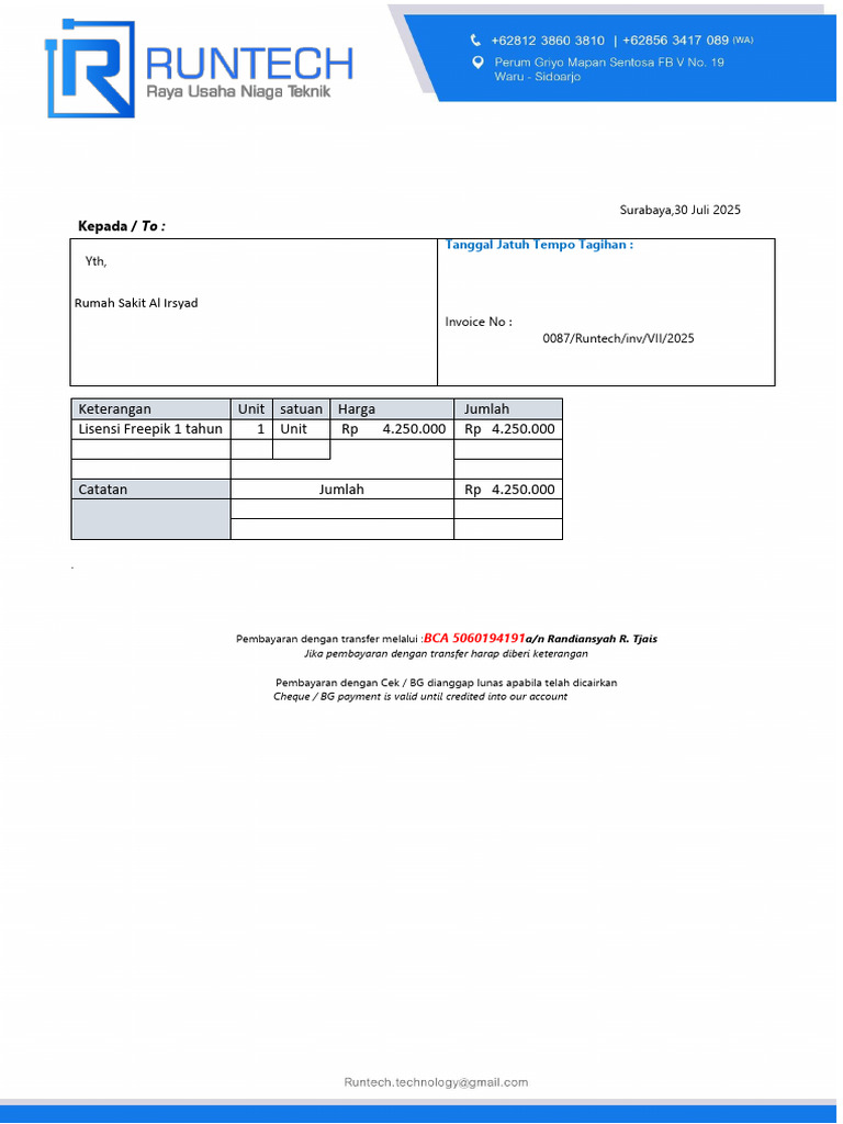 0087 Inv RSIA Freepik | PDF