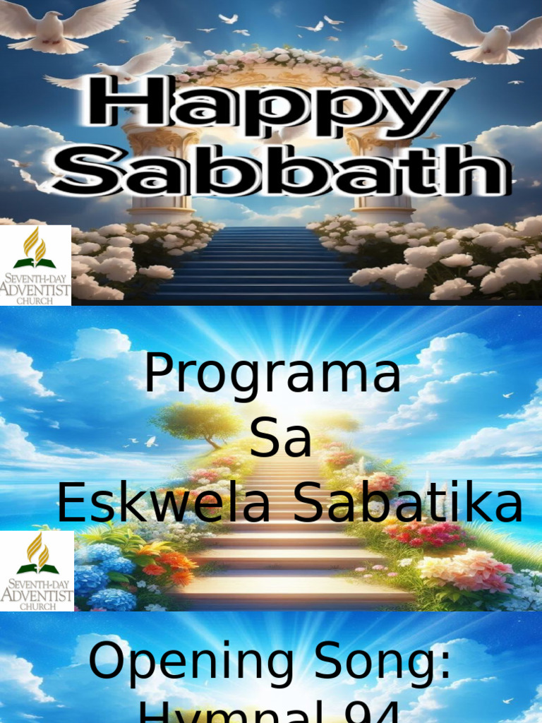 Maitom SDA Church Flow of Program - Copy | PDF