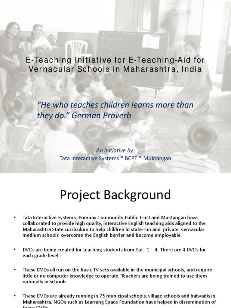 Tata Interactive Systems For Emaharashtra | PDF | English Language ...