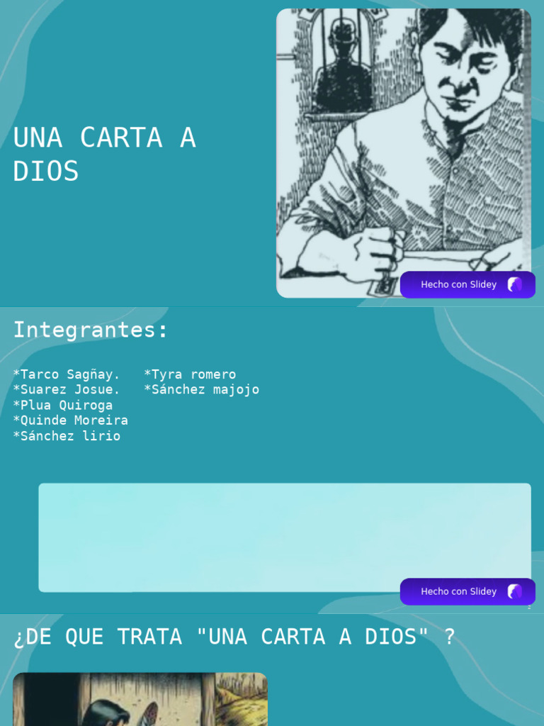 Carta A Dios | PDF | Dios