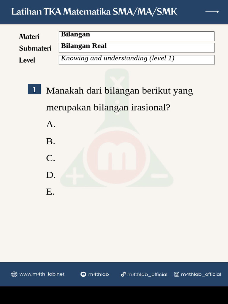 TKA Bilangan Salinan | PDF