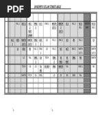 STS JHS Time Table | PDF