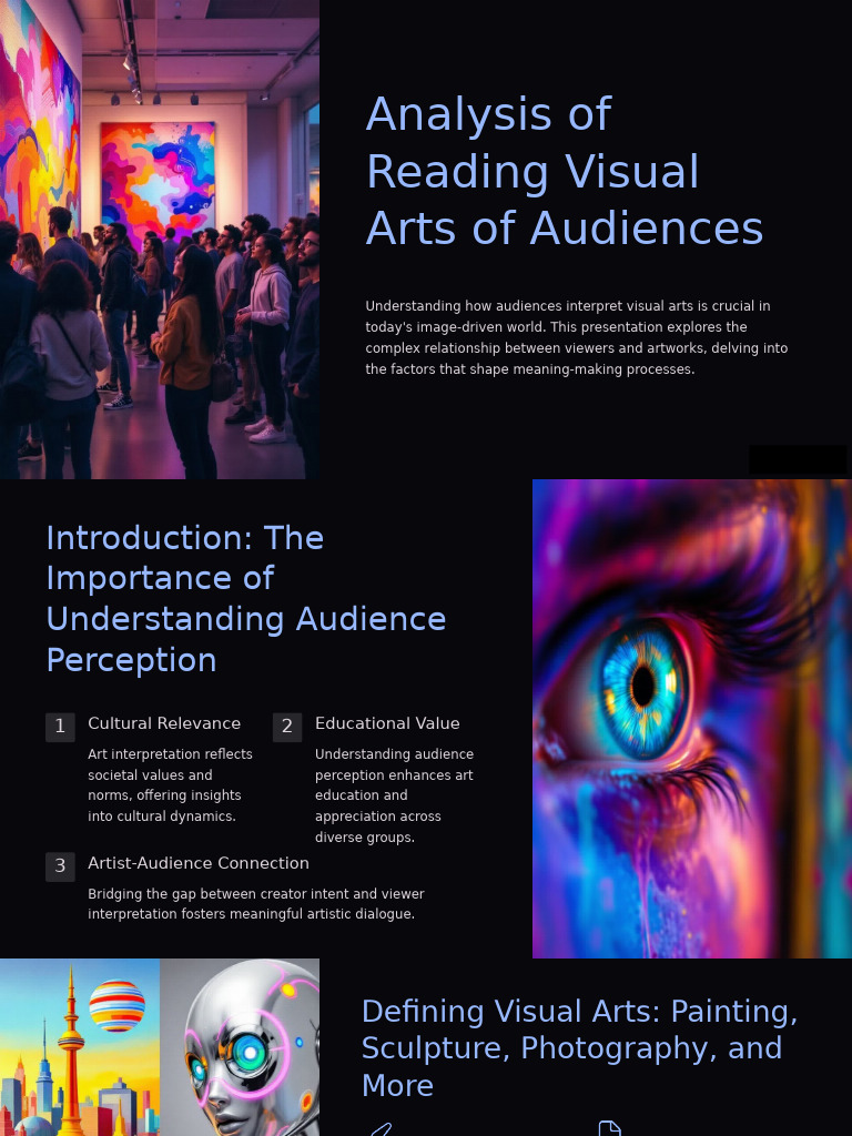 Analysis of Reading Visual Arts of Audiences | PDF | Emotions | Sculpture