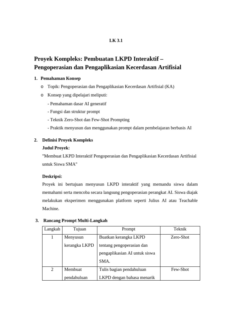Proyek_LKPD_Kecerdasan_Artifisial_SMAAAA | PDF