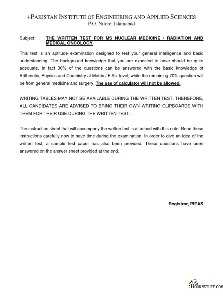 Sample Paper For MS NM and RMO | PDF