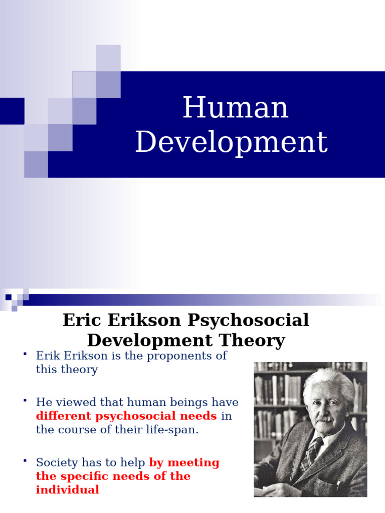 Erikson's Psychosocial Development Stages | PDF | Identity (Social ...