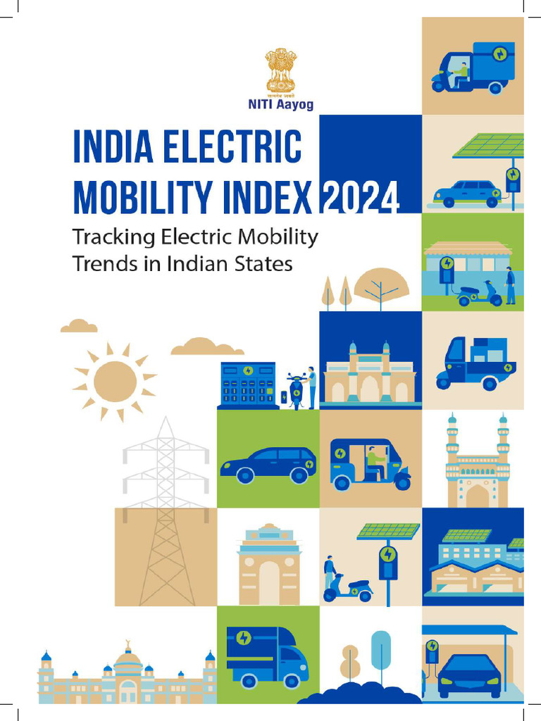India Electric Mobility Index 2024 | PDF | Electric Vehicle | Economies
