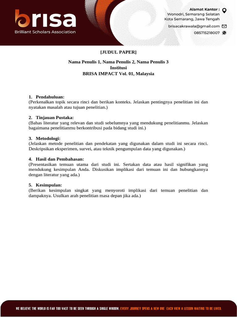 Template Full Paper | PDF