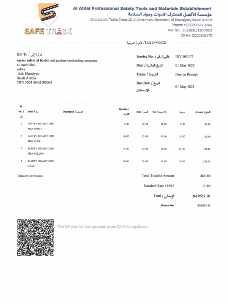 Al Afdal Profeesional Safety Tools | PDF