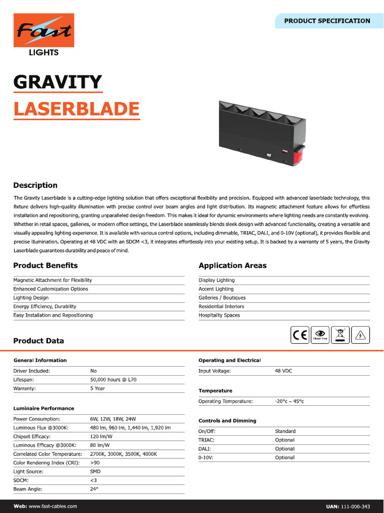 Gravity Laserblade | PDF