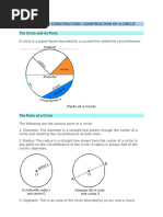 Circle Constructions - Student Guide - Part 2 | PDF | Circle | Triangle
