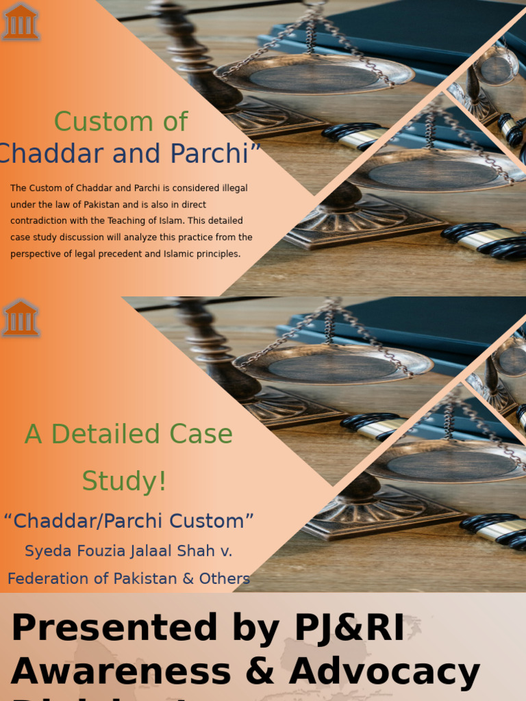 Chaddar and Parchi Final Ppts | PDF | Sharia | Crimes