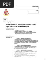 Year 8 History Exam Revision Guide | PDF | Feudalism | Shogun