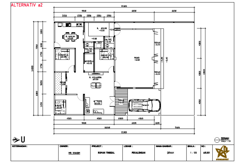 Denah A2 | PDF