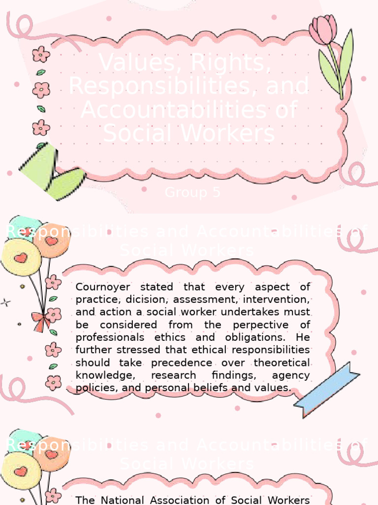 Social Workers' Ethical Responsibilities | PDF | Social Work | Profession
