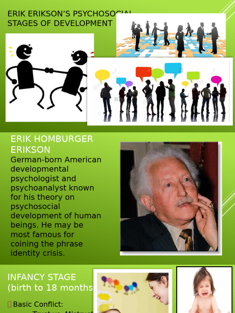 Erikson's Psychosocial Development Stages | PDF | Human Life Stages ...