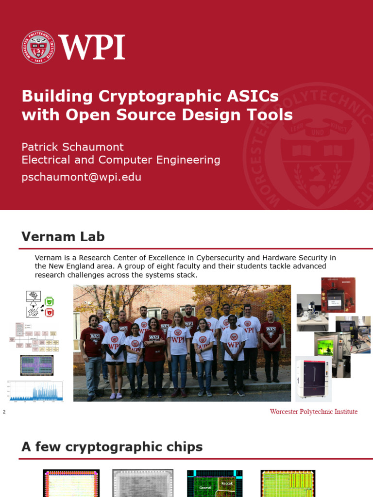 Building Cryptographic ASICs With Open Source Design Tools | PDF | Digital Technology ...