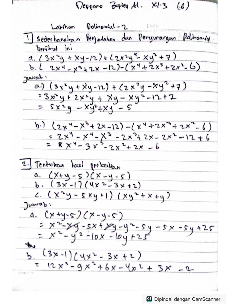 Tugas MTL Deffano | PDF