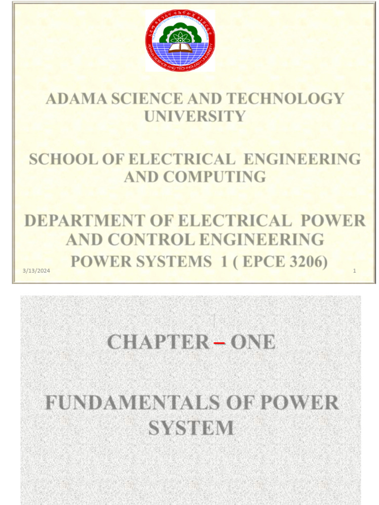 Power Systems Fundamentals Overview | PDF | Ac Power | Electric Power ...