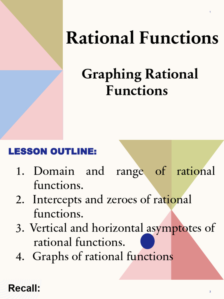 Analyzing Rational Functions | PDF | Asymptote | Function (Mathematics)