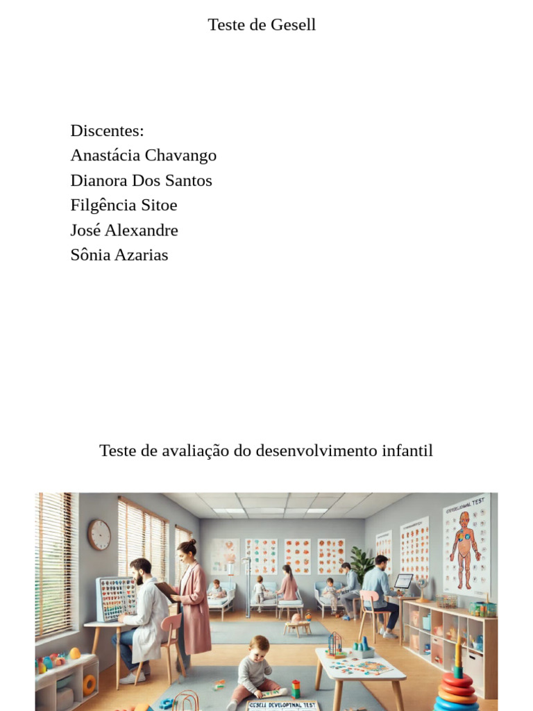 Teste de Gesell | PDF