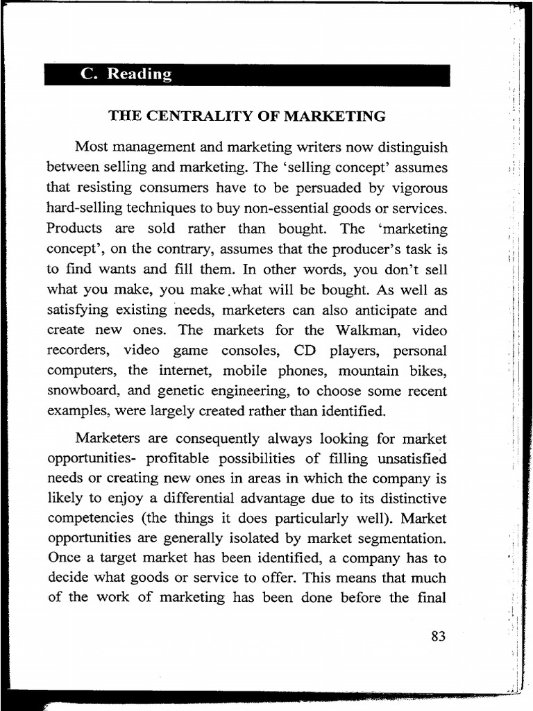 Unit 4 - Marketing | PDF