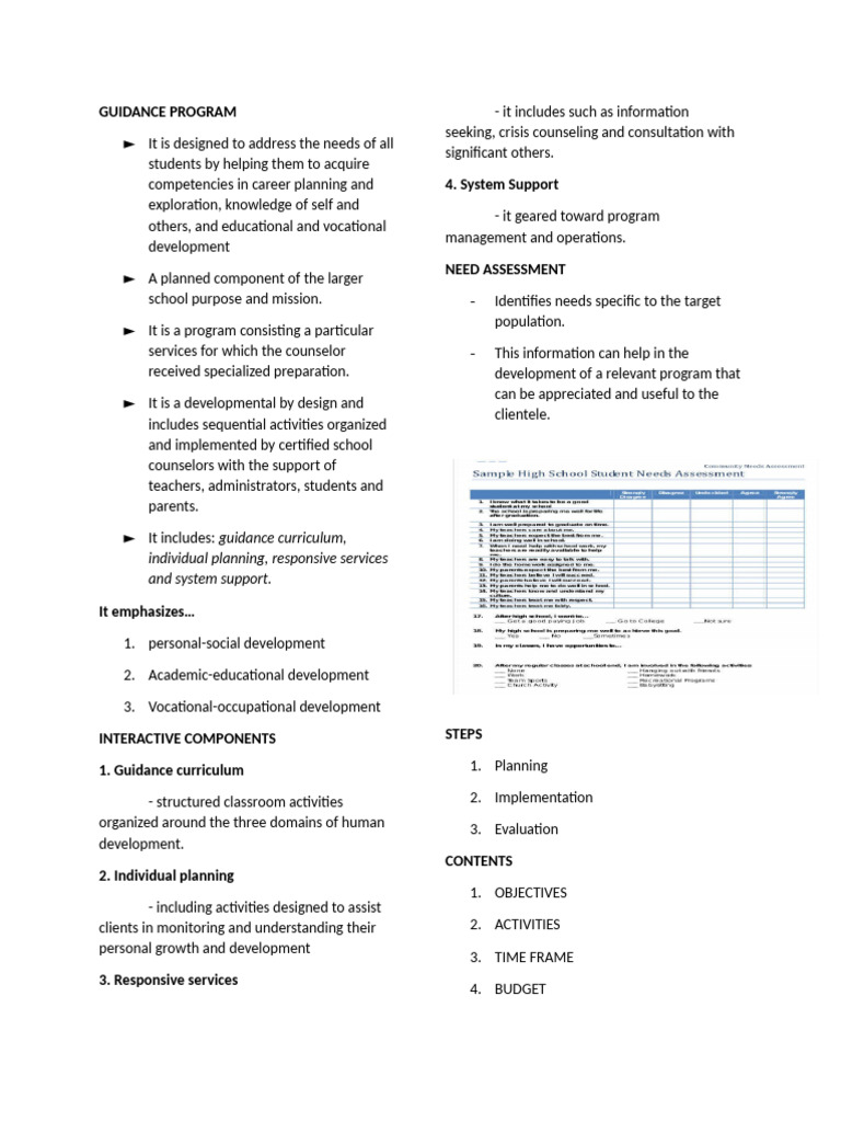 Guidance Program Reviewer | PDF | School Counselor | Behavior Modification