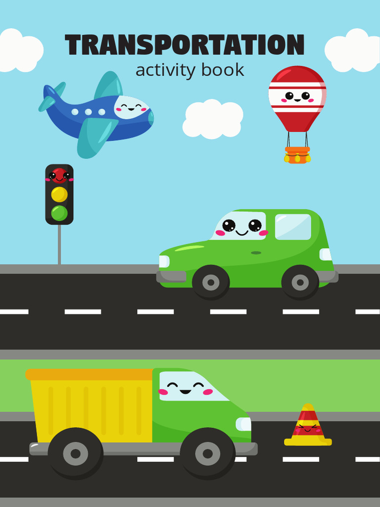 A388 - Transportation Activity Book | PDF