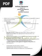 Calculus Topics List | PDF