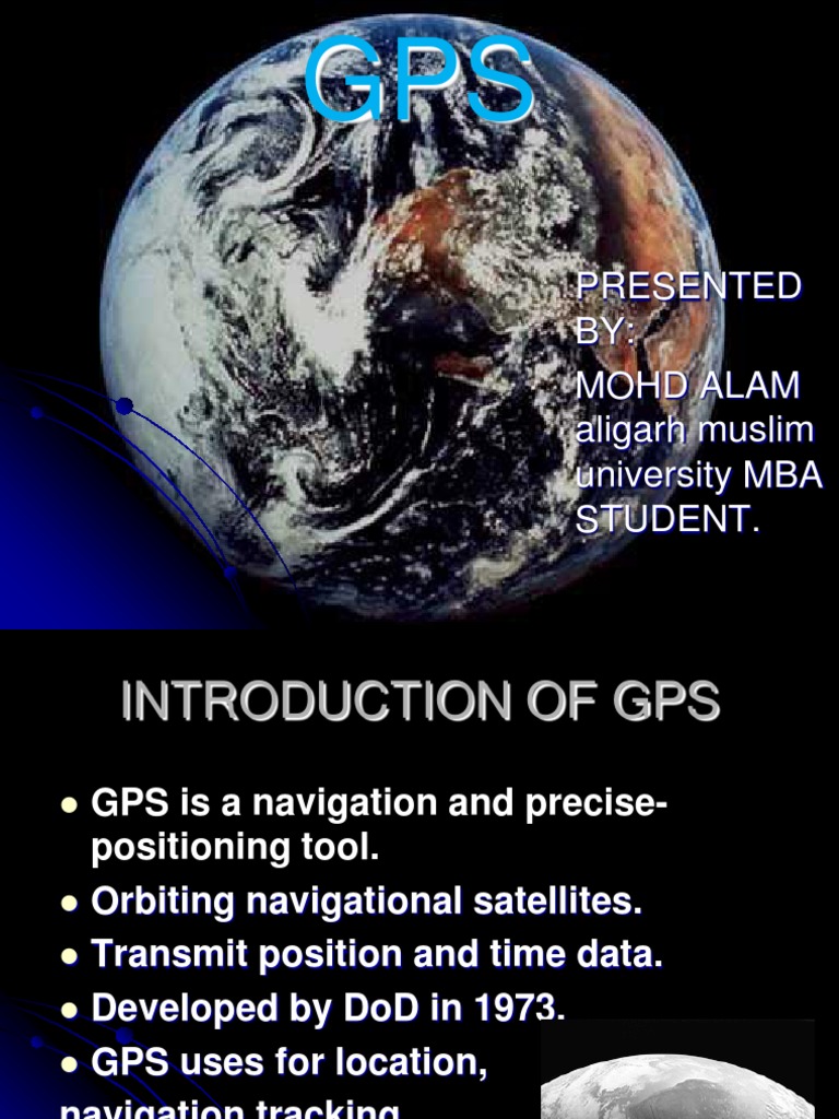 Overview of GPS Technology and Applications | PDF | Global Positioning ...