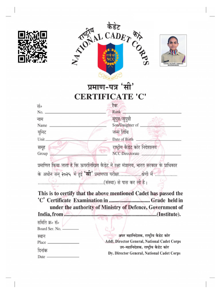 C Certificate | PDF