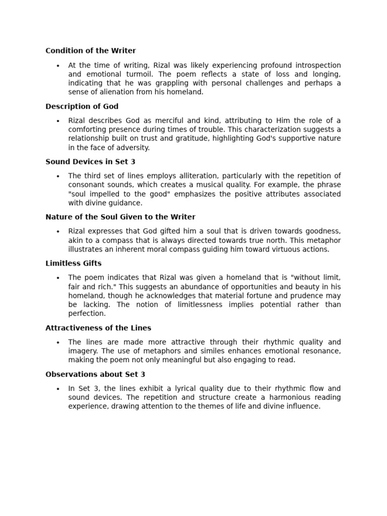 Poetry One Pager Details | PDF | Metaphor | God
