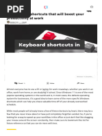 Chromebook Keyboard Shortcuts Cheat Sheet A-Z With PDF (2025 Updated ...