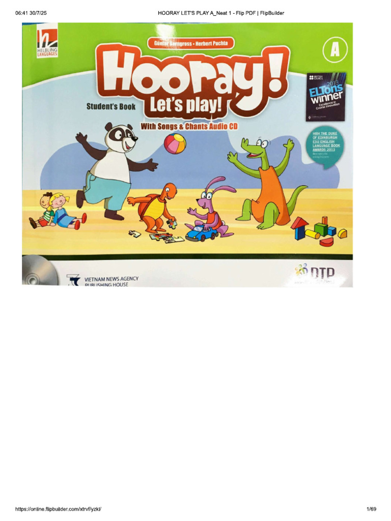 Hooray Level A Student Book | PDF