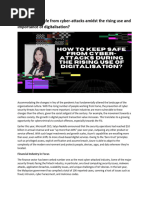 CBN Risk-Based Cybersecurity Framework For DMBs and PSBs - 2024 | PDF | Computer Security | Security