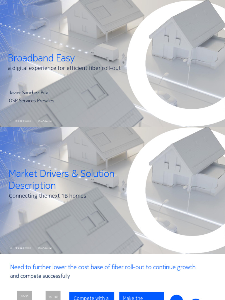 Efficient Fiber Rollout Solutions | PDF | Fiber To The X | Automation