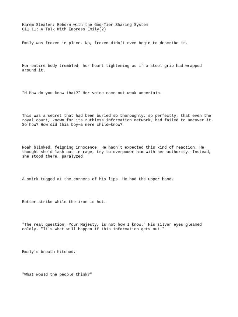 Harem Stealer - Reborn With The God-Tier Sharing System C11 | PDF