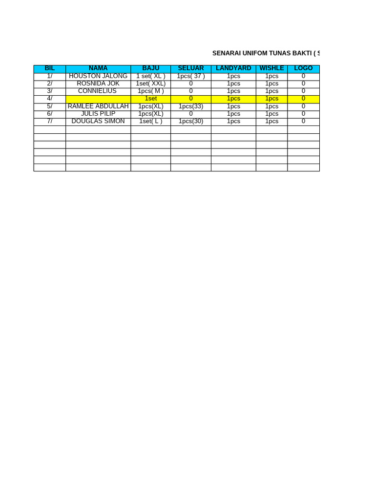 Uniform PK Miri 2024 | PDF