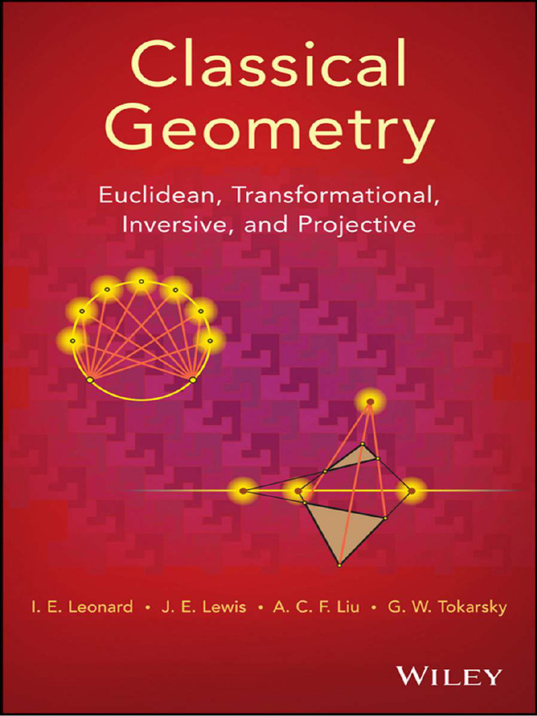 Classical Geometry: Euclidean Transformational Inversive and Projective PDF | PDF | Area ...