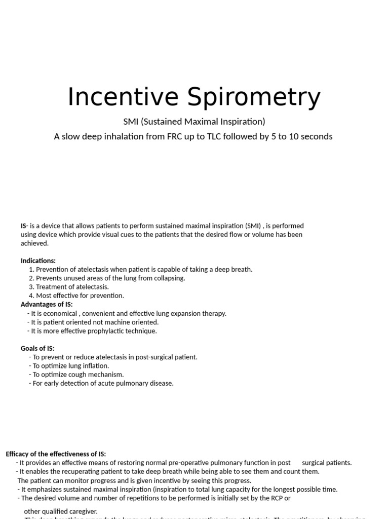 CPT Code for Incentive Spirometry | PDF | Diseases And Disorders | Respiration