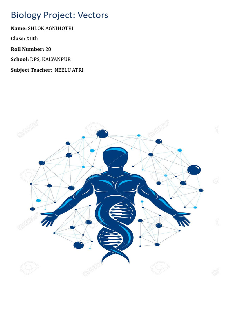 Understanding Vectors in Biotechnology | PDF | Vector (Molecular ...