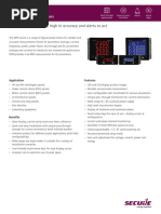 Secure Elite 300 Multifunction Meter | PDF | Power Supply | Electrical ...