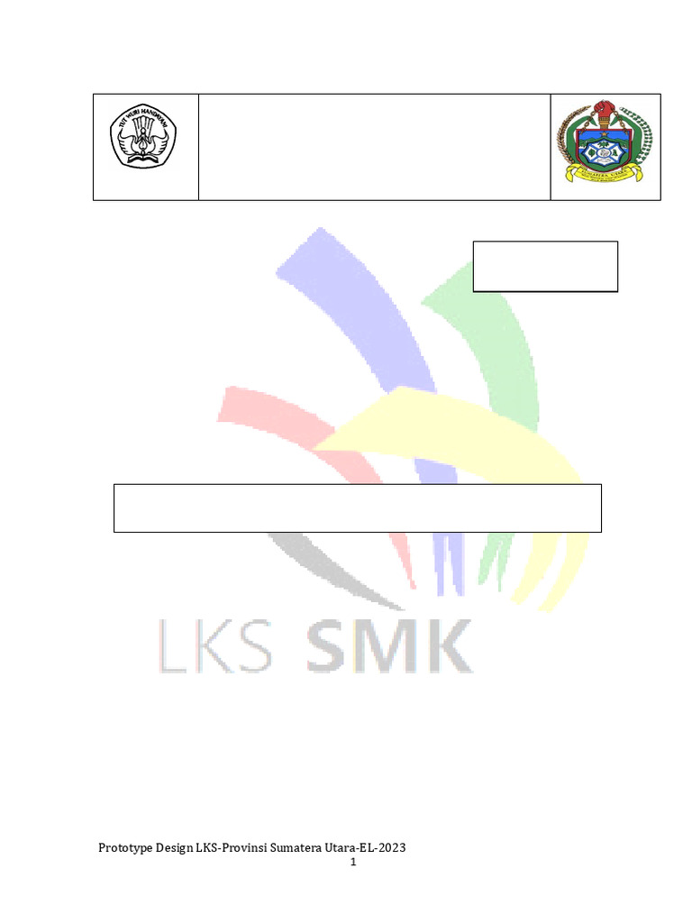 Desain Prototipe LKS Sumut 2023 | PDF
