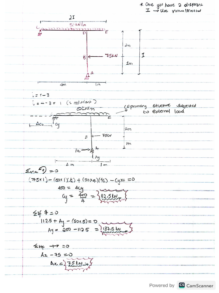 Structural Analysis Calculation | PDF